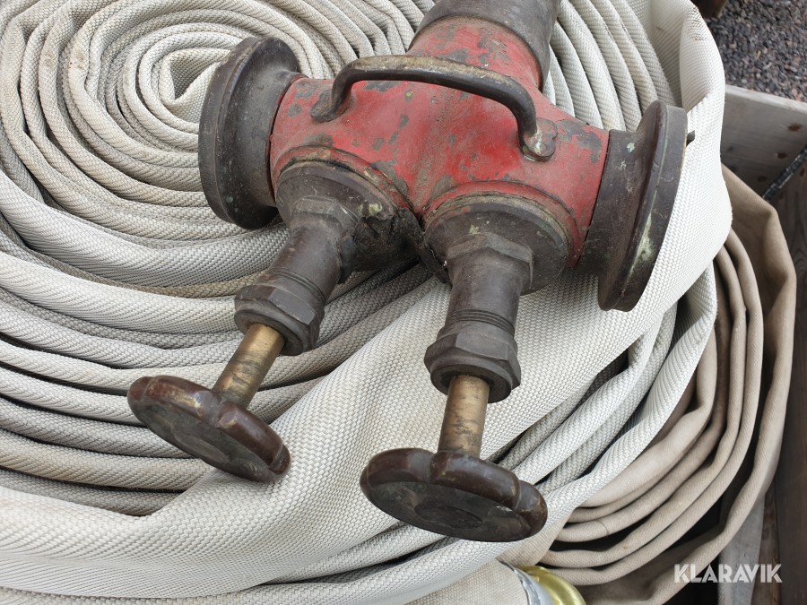 Brandpost m kran + Brandslang ca 230m