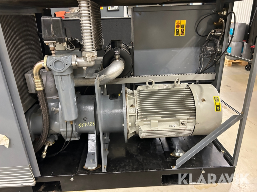 Kompressor med tank och kyltork Atlas Copco GA37, Örnsköldsv