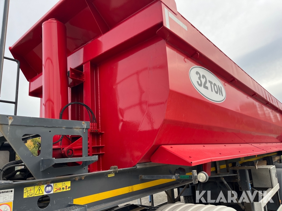 Lastbil Scania R580 LA6X2, Norrtälje, Klaravik auktioner