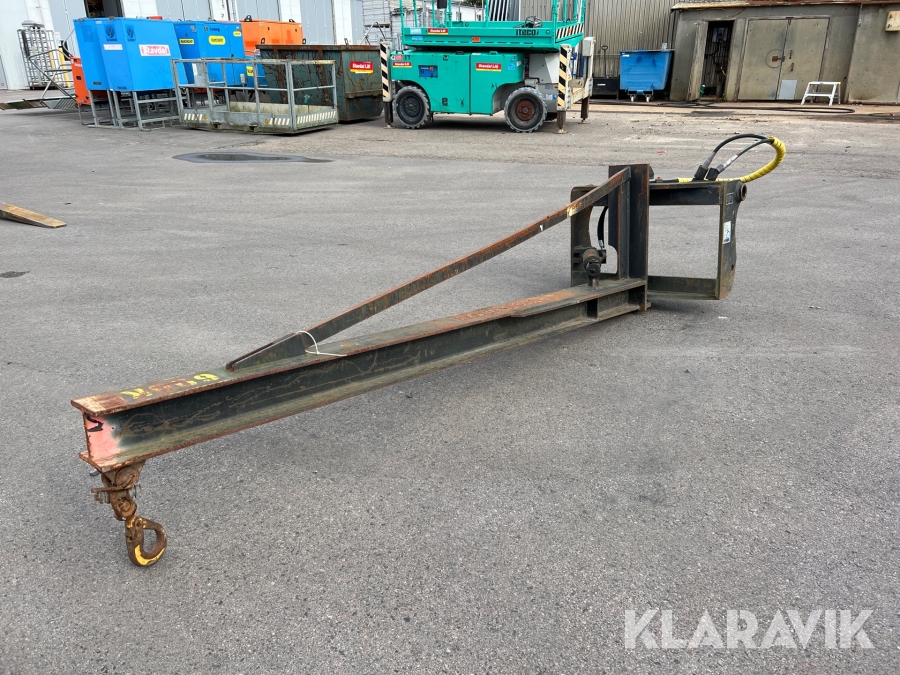 Kranarm/Jib till teleskoptruck Manitou PO2000, Svalöv, Klar