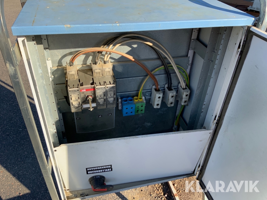 Klaravik Auktioner | Huvudcentral Elektrofabriken Säkringslastbrytare 125A