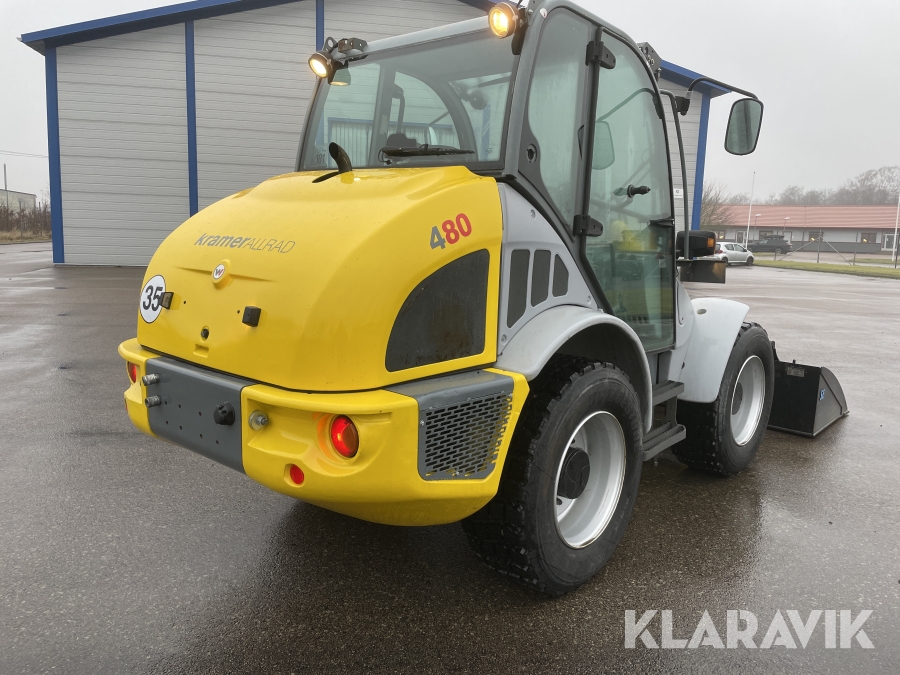 Hjullastare Kramer 480, Höganäs, Klaravik auktioner