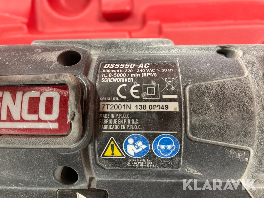 Skruvautomat Senco DS5550-AC, Västervik,