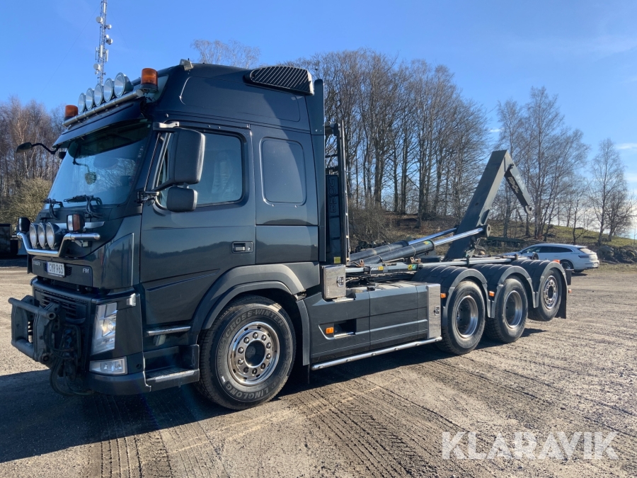 Lastväxlare Volvo FM 8x4, Sjöbo, Klaravik auktioner