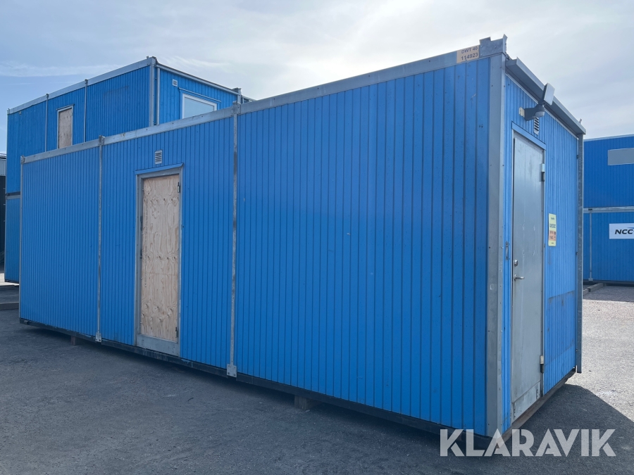 Hygienmodul Volymbyggen DWT 40, Linköping, Klaravik auktione