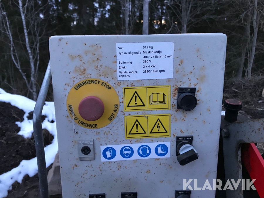 Vedprocessor Bala Agri 41, Jönköping, Klaravik auktioner