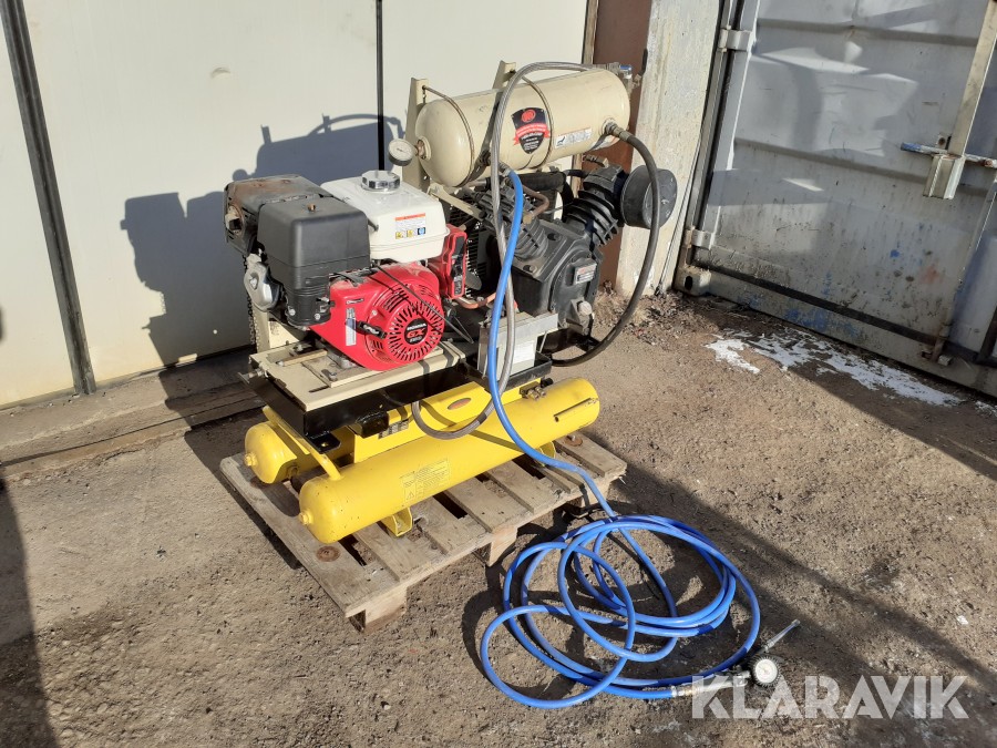Kompressor med bensinmotor Honda & IR