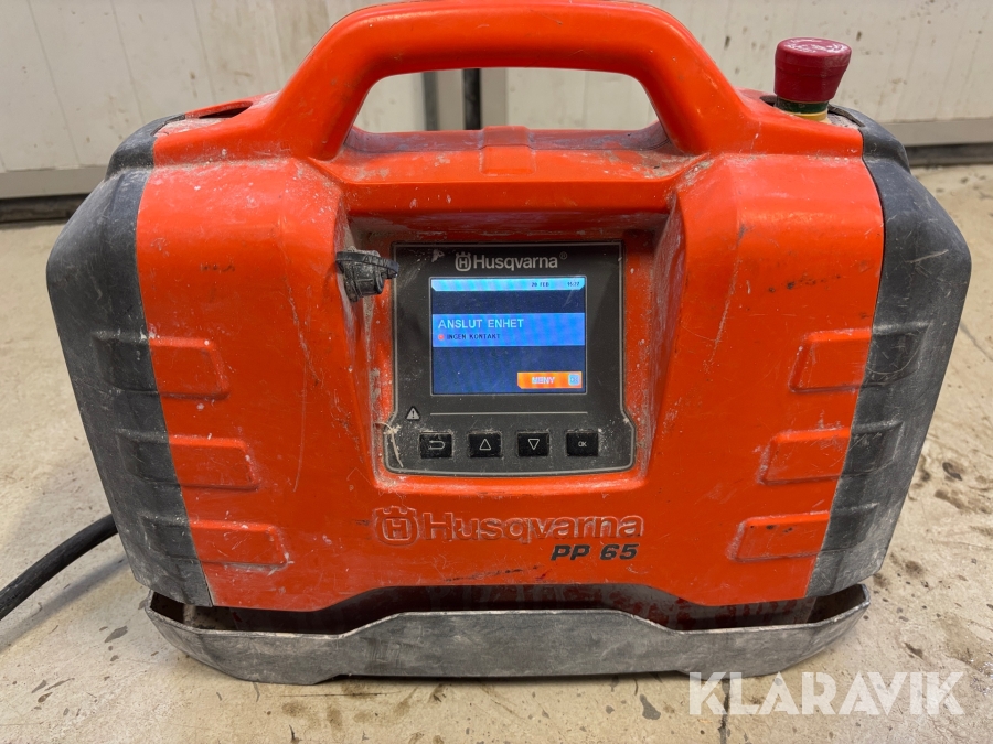 Kraftaggregat Husqvarna PP 65, Örebro, Klaravik auktioner