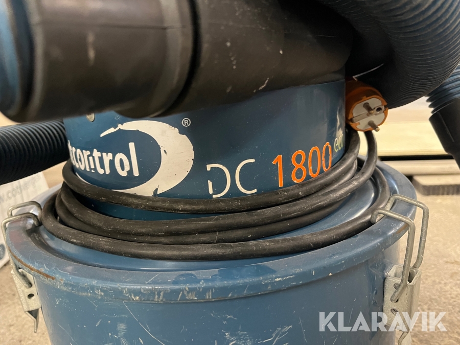 Stoftavskiljare Dustcontrol DC 1800 eco, Vallentuna, Klaravi