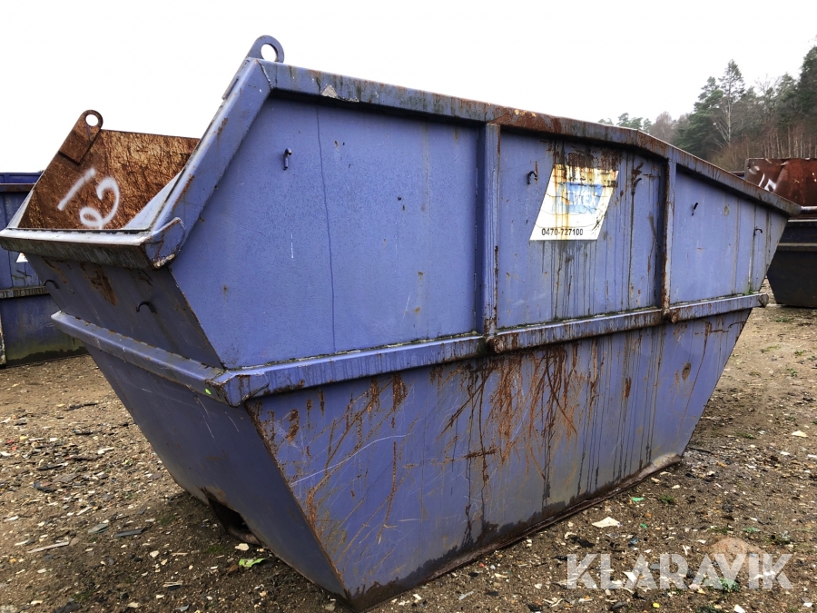 Avfallscontainer 8-10 m3