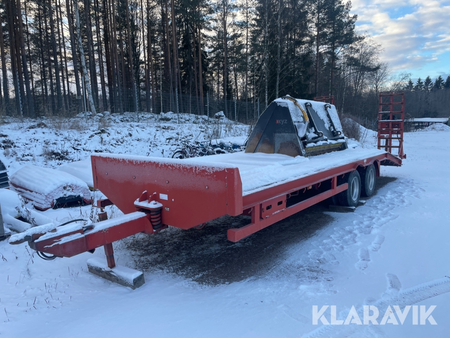 Maskintrailer McCauley, Avesta, Klaravi