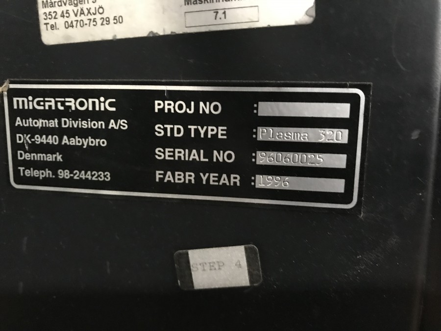 Klaravik Auktioner | Plasma commander 320