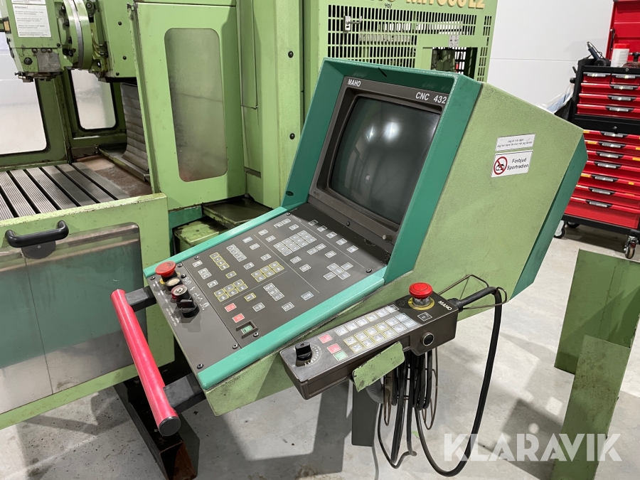 CNC Maho MH 600 E2, Mora, Klaravik aukt