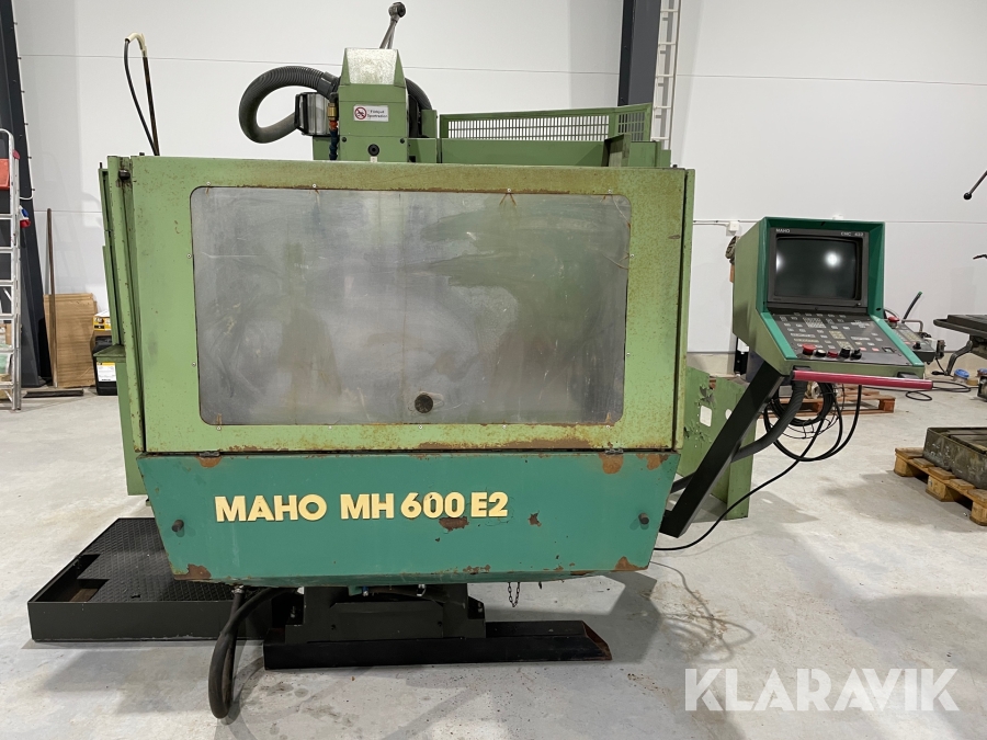 CNC Maho MH 600 E2, Mora, Klaravik aukt