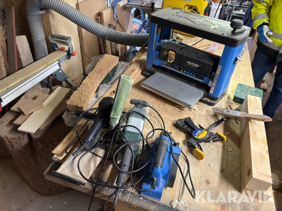 Slip & hyvelverktyg Metabo, Biltema & Black&Decker, Karlsbor