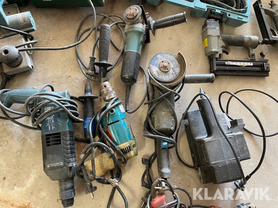 Diverse handverktyg, Karlskrona, Klaravik auktioner