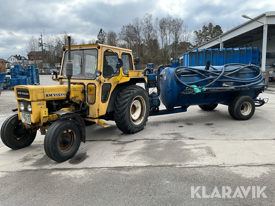 Veterantraktor Volvo BM T 430, Flen, Klaravik auktioner