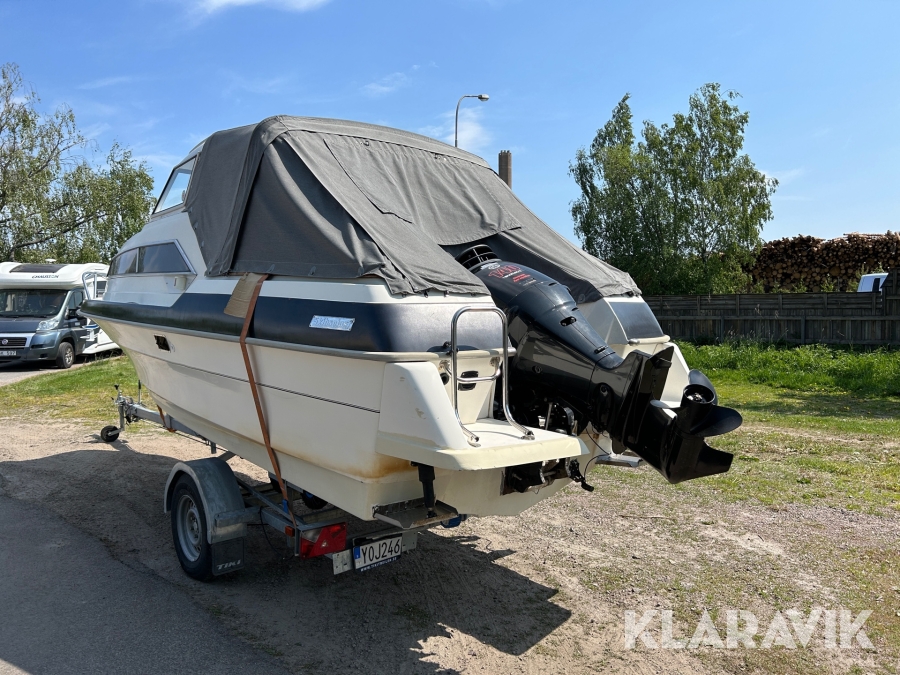 Motorbåt Skibsplast 600 HT, Karlstad, Klaravik auktioner