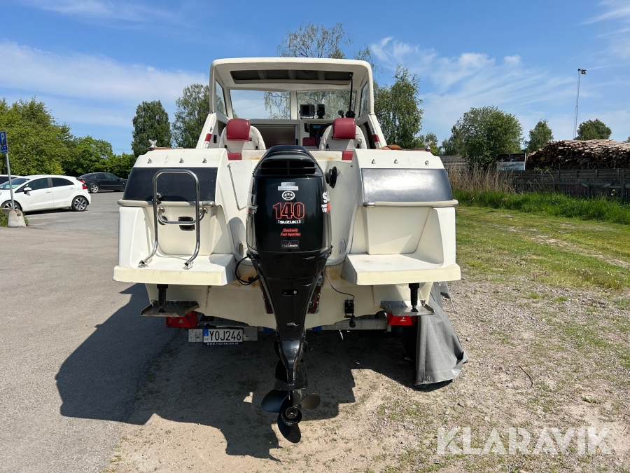 Motorbåt Skibsplast 600 HT, Karlstad, Klaravik auktioner