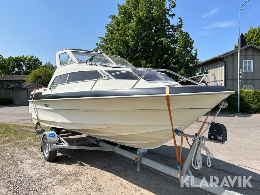 Motorbåt Skibsplast 600 HT, Karlstad, Klaravik auktioner