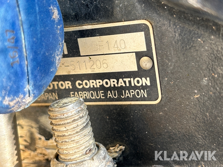 Motorbåt Skibsplast 600 HT, Karlstad, Klaravik auktioner