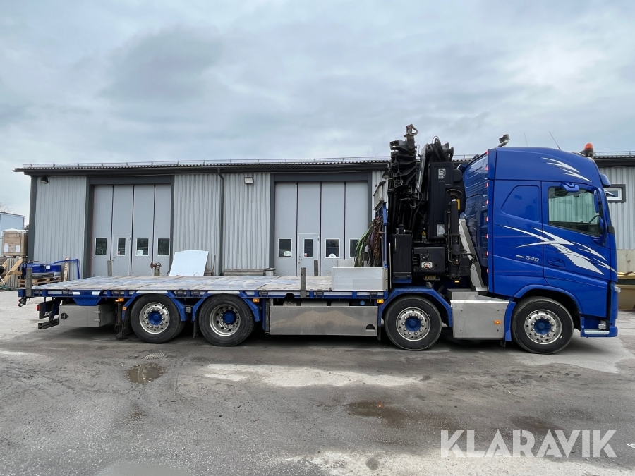 Kranbil Volvo FH-56 , Upplands-Bro, Klaravik auktioner
