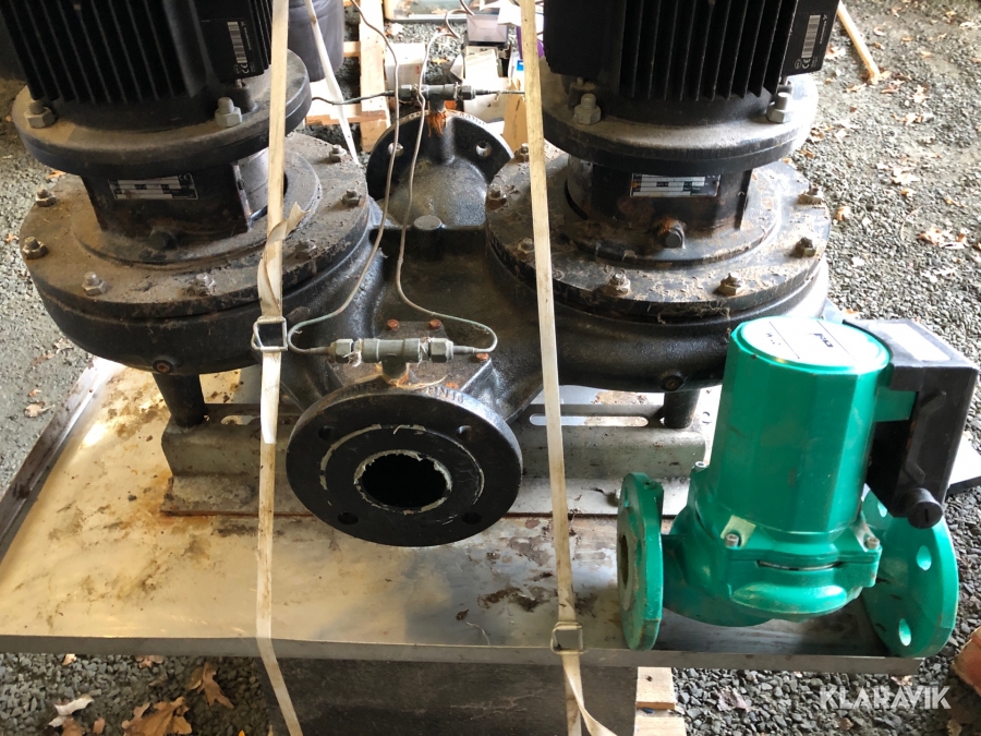 Klaravik Auktioner | Kylvatten kompressor med pumpar DYNACIAT LG LGP
