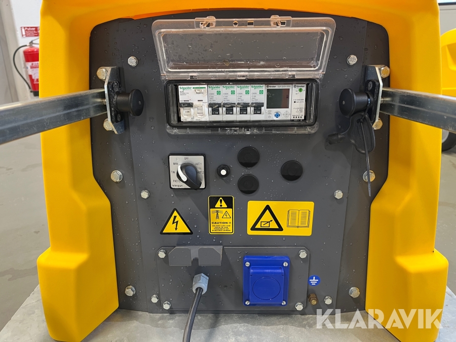 Belysningsmast Atlas Copco HiLight QLB E3+, Järfälla, Klarav