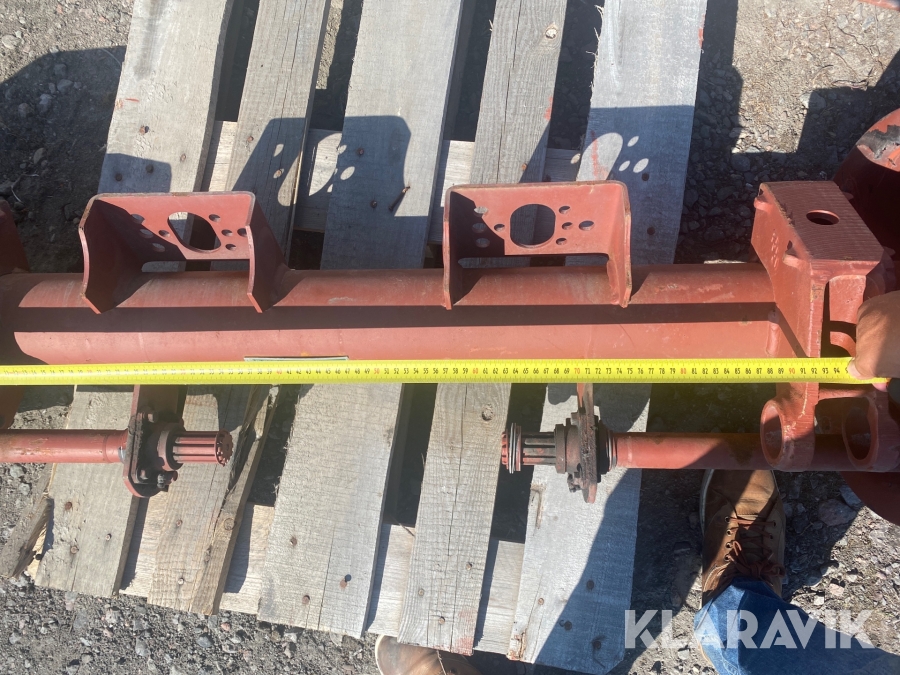 Axel till släp Rockwell LTD TM/T25010/ZMX, Kiruna, Klaravik