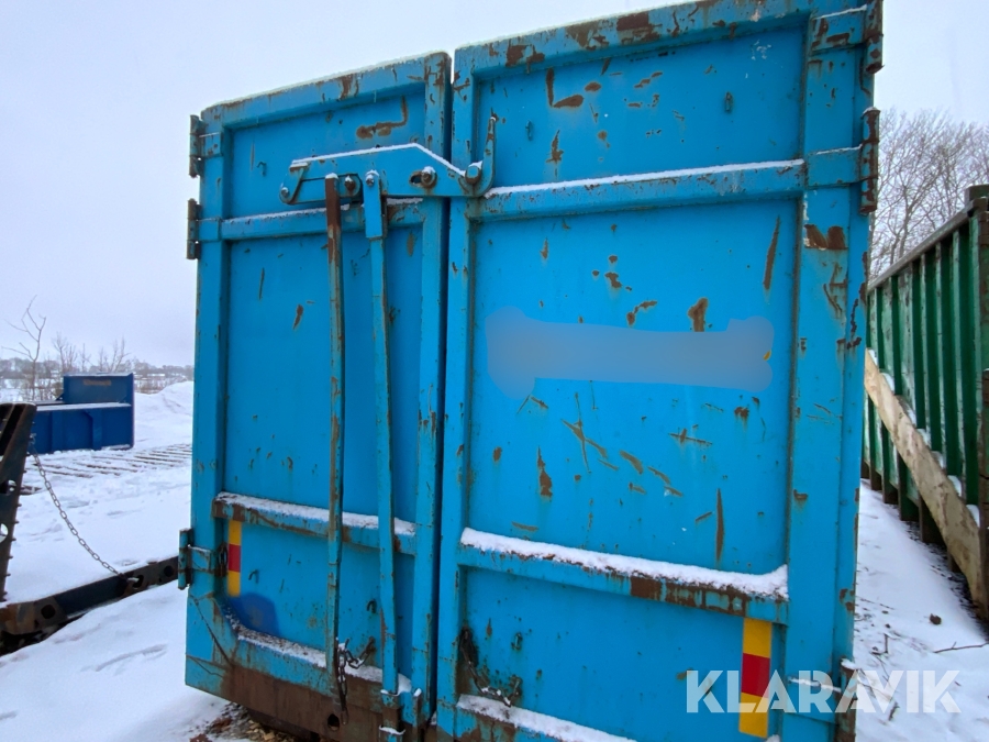 Lastväxlarcontainer 35m3, Lekeberg, Klaravik auktioner
