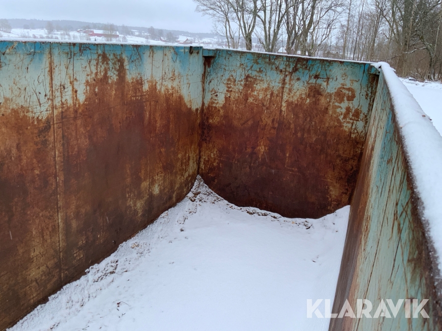 Lastväxlarcontainer 35m3, Lekeberg, Klaravik auktioner