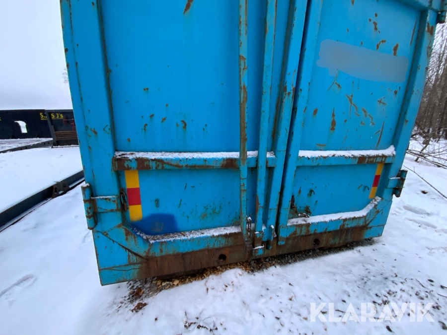 Lastväxlarcontainer 35m3, Lekeberg, Klaravik auktioner