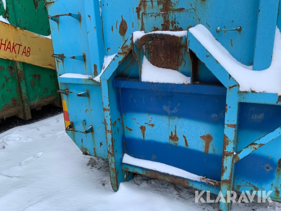 Lastväxlarcontainer 35m3, Lekeberg, Klaravik auktioner