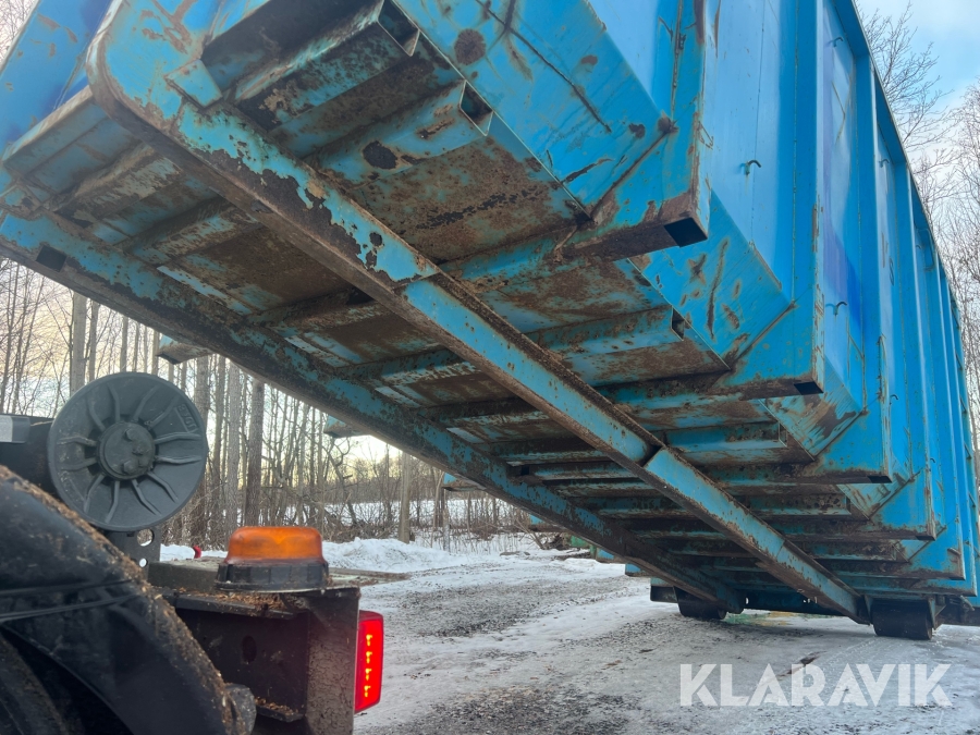 Lastväxlarcontainer 35m3, Lekeberg, Klaravik auktioner