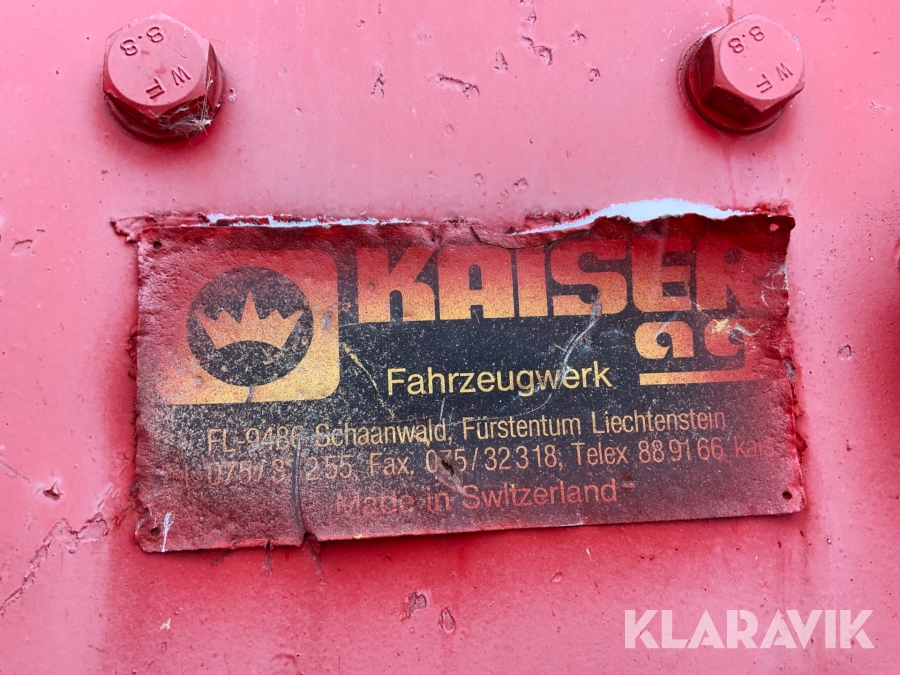 Betongkross Krupp Kaiser, Umeå, Klaravik auktioner