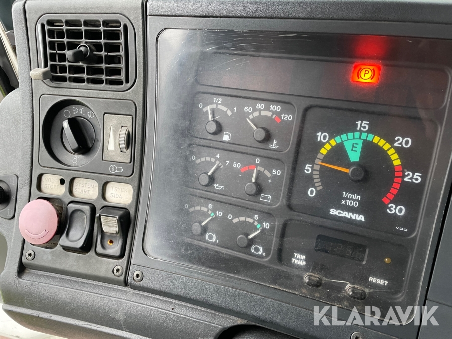 Lastbil Scania R144GB 6X2 NZ 460, Oskarshamn, Klaravik aukti