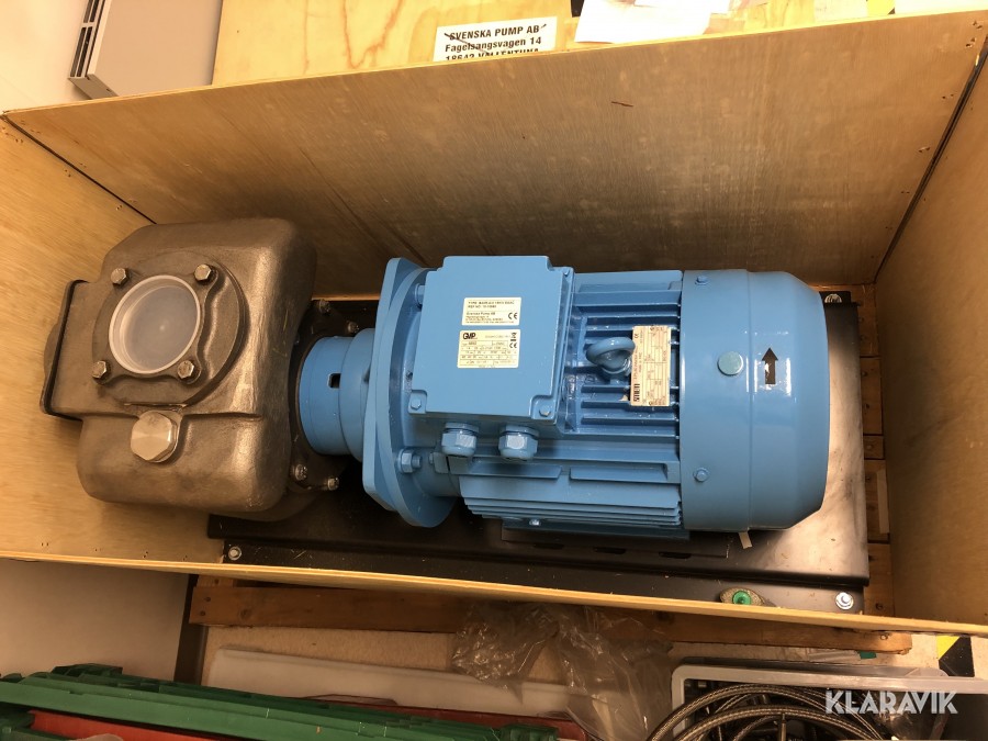 Pump för viskösa vätskor