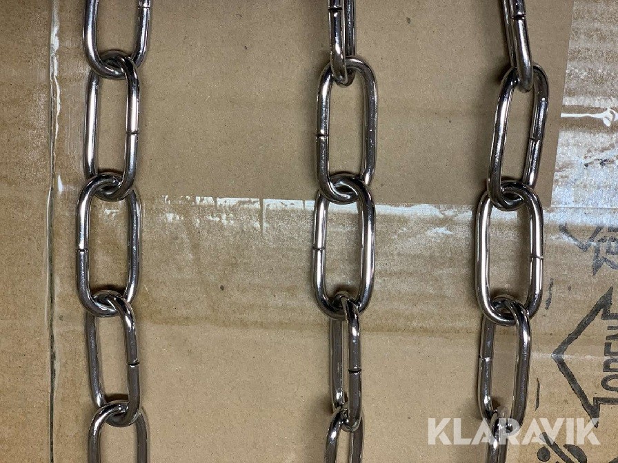 Rostfri kätting 50cm x 100st 2020