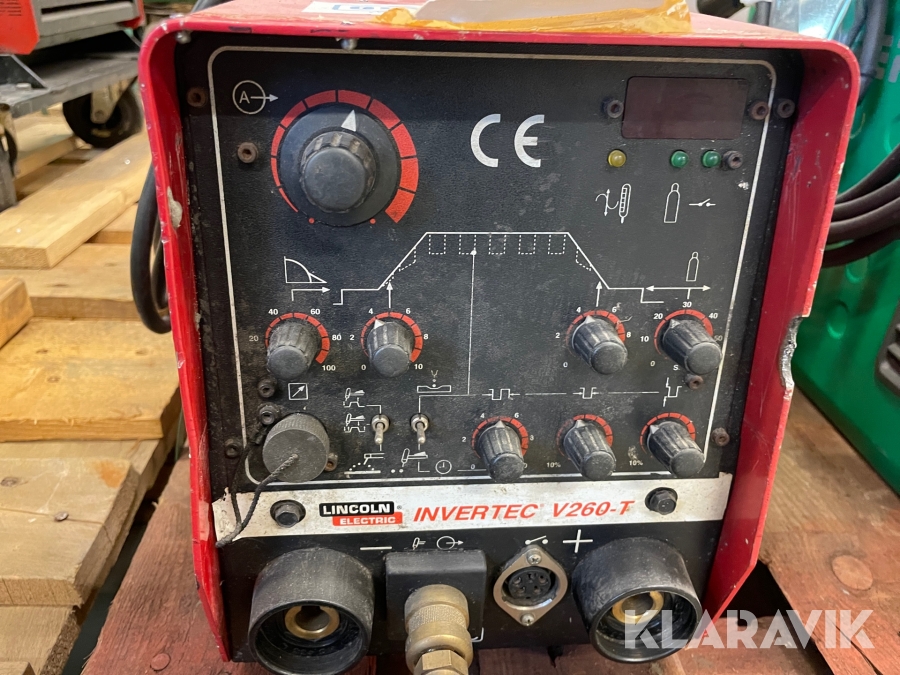 Klaravik Auktioner | Pinn/Tig svets Lincoln