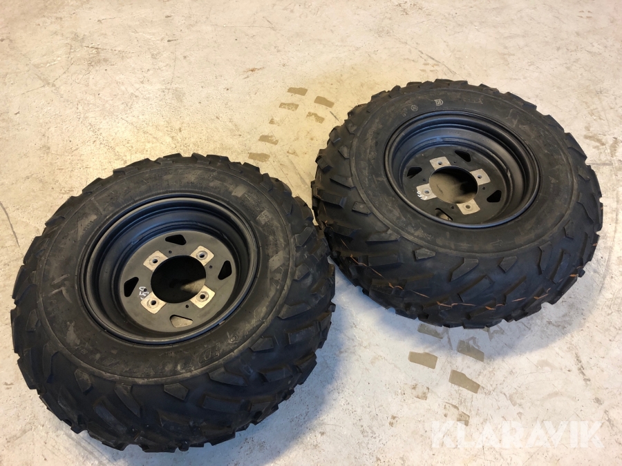 2st ATV-hjul Kawsaki 650