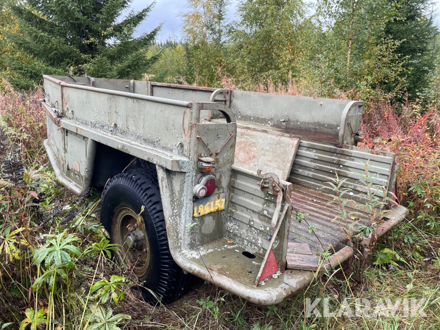 Tranportvagn Br Forss AB Fd militärvagn, Sundsvall, Klaravik