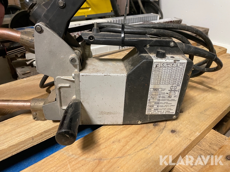 Punktsvets Tecna, Eda, Klaravik auktioner