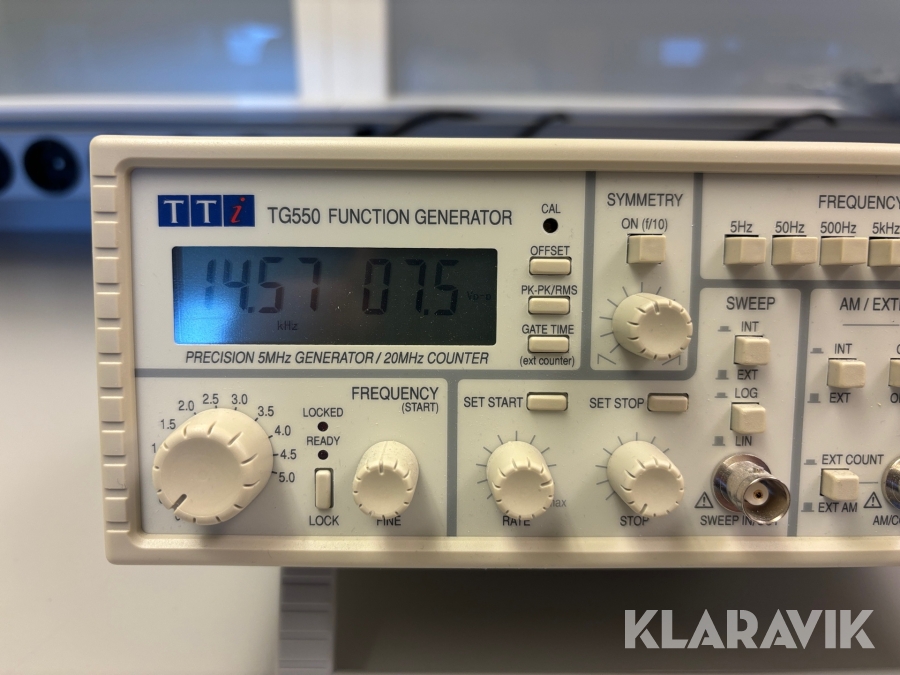 Signalgenerator TTI TG550, Sollentuna, Klaravik auktioner