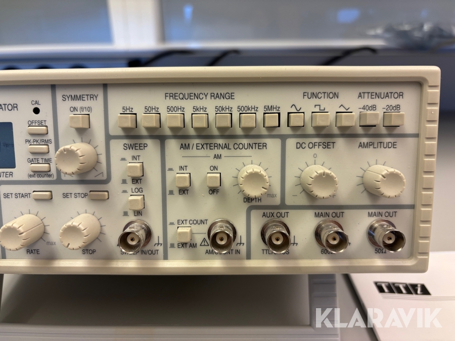 Signalgenerator TTI TG550, Sollentuna, Klaravik auktioner