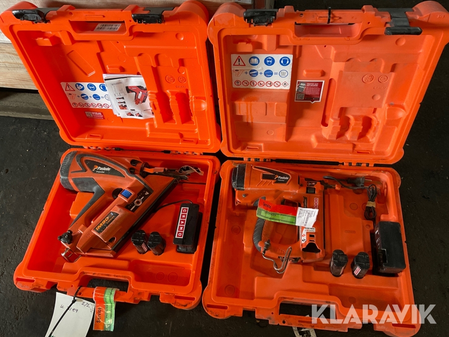 Spikpistol Paslode Impulse IM 90 CI / Impulse IM50 F 18, Jön