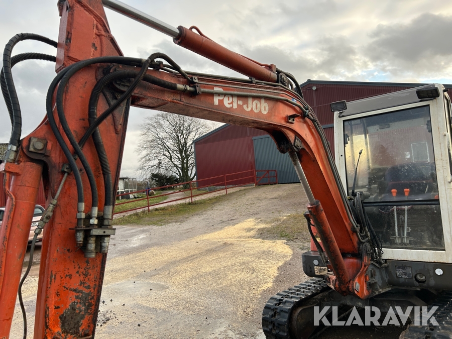 Grävmaskin Pel-Job 253, Ängelholm, Klaravik auktioner