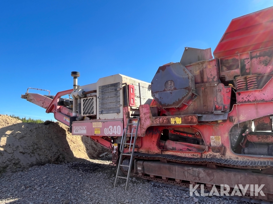 Krossverk Sandvik QJ 340, Botkyrka, Klaravik auktioner