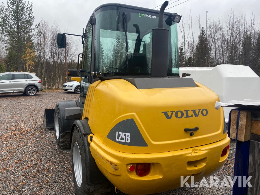 Hjullastare Volvo L25 B, Kalix, Klaravik auktioner