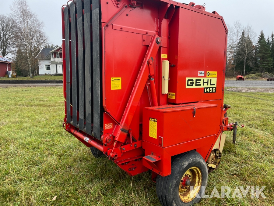 Klaravik Auktioner | Rundbalspress Gehl RB 1450