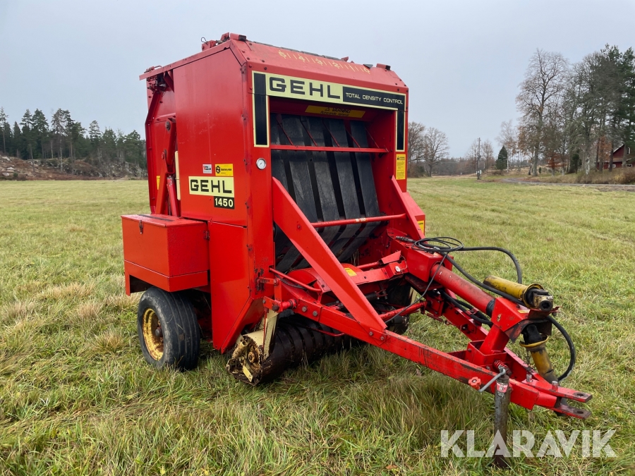 Klaravik Auktioner | Rundbalspress Gehl RB 1450